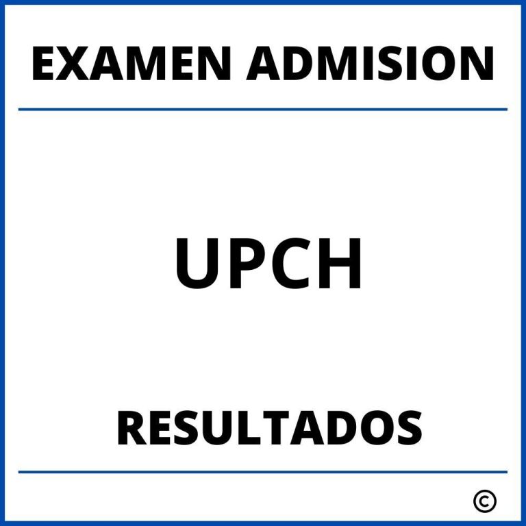 Simulacro Examen de Admision UPCH 2024